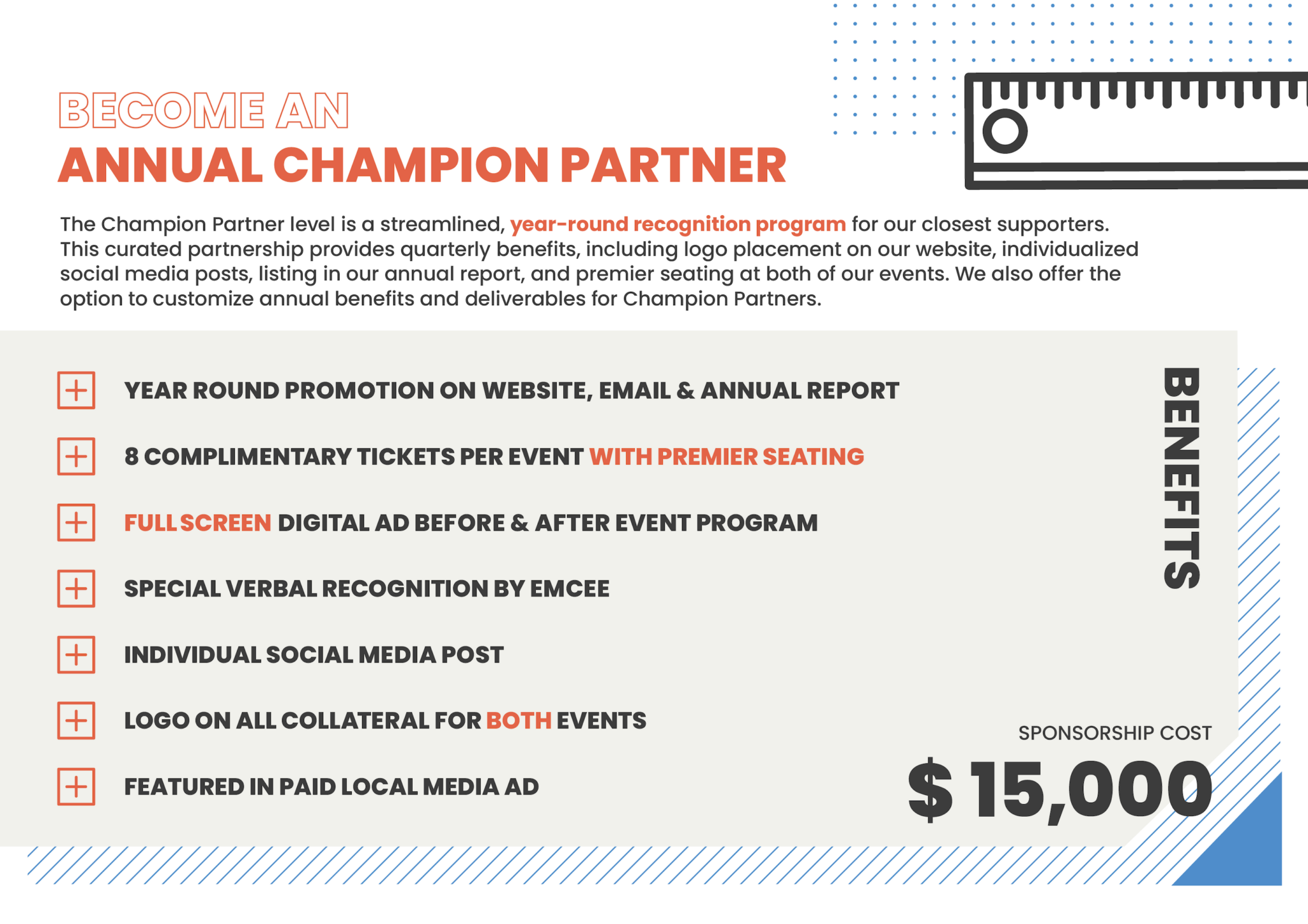 Sponsorship Opportunities - Alliance for Education